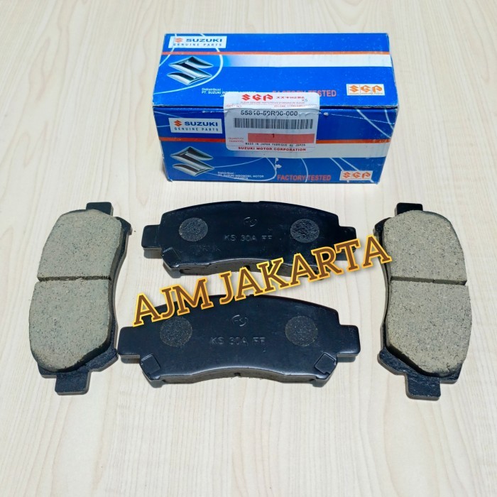 Jual Brake pad kampas rem depan all new ertiga 2017-up ori japan 1set | Shopee Indonesia