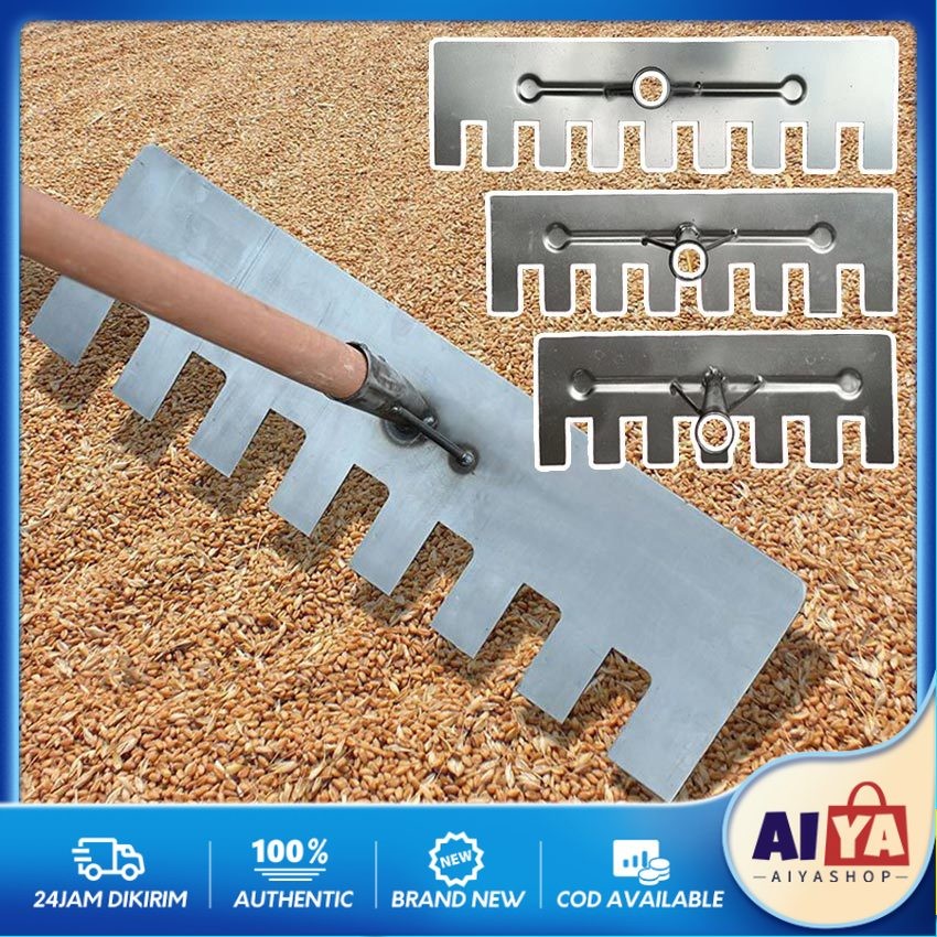 Jual Garukan Garuk Padi Besi Besar 7 8 9 Baris Tebal Flat Rake Garpu ...