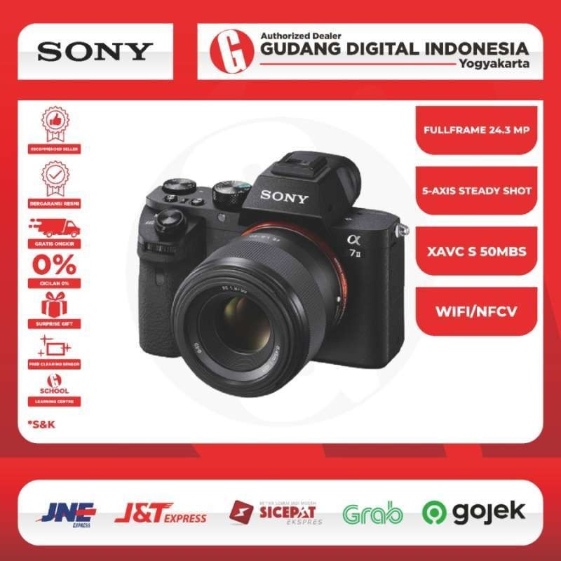 Jual Gudang Digital - Sony A7 II Kit 50mm F1.8 Kamera Mirrorless ...