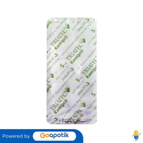 Jual Triatec 5 Mg Strip 10 Tablet | Shopee Indonesia