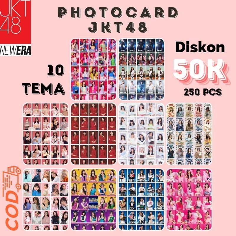 Jual PHOTOCARD JKT48 ISI 250 PCS - 1 SISI - 10 TEMA - BANZAI VENUS / 10th PARTY ANIV / ALTER ...