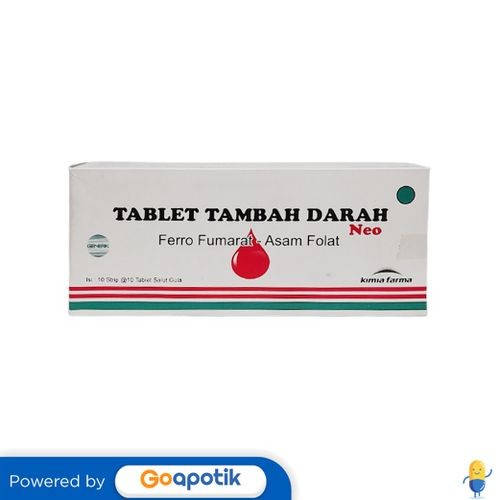 Jual Tambah Darah Neo Kimia Farma Box 100 Tablet | Shopee Indonesia