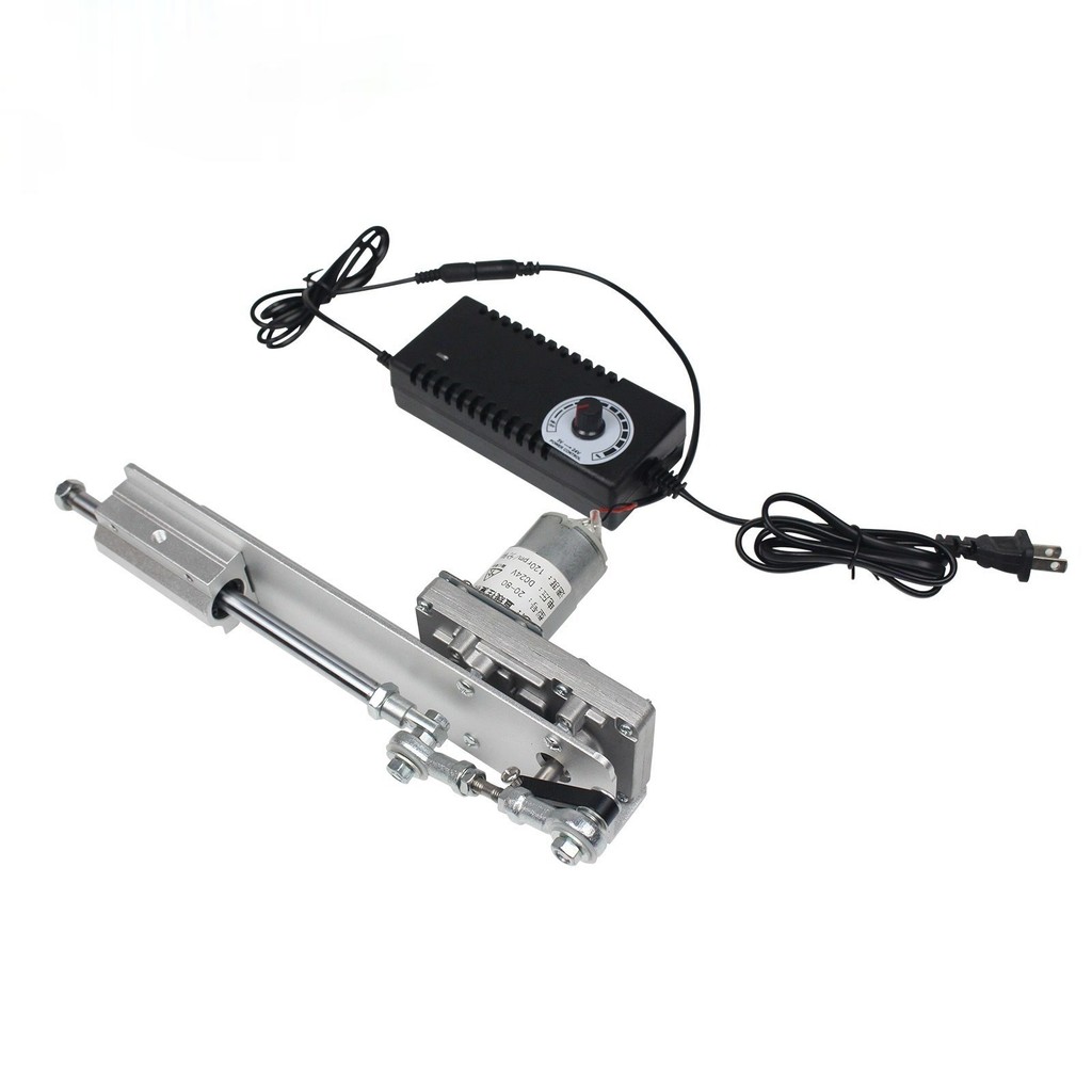 Jual DC 24V Reciprocating Linear Actuator Stroke Adjustable Telescopic ...
