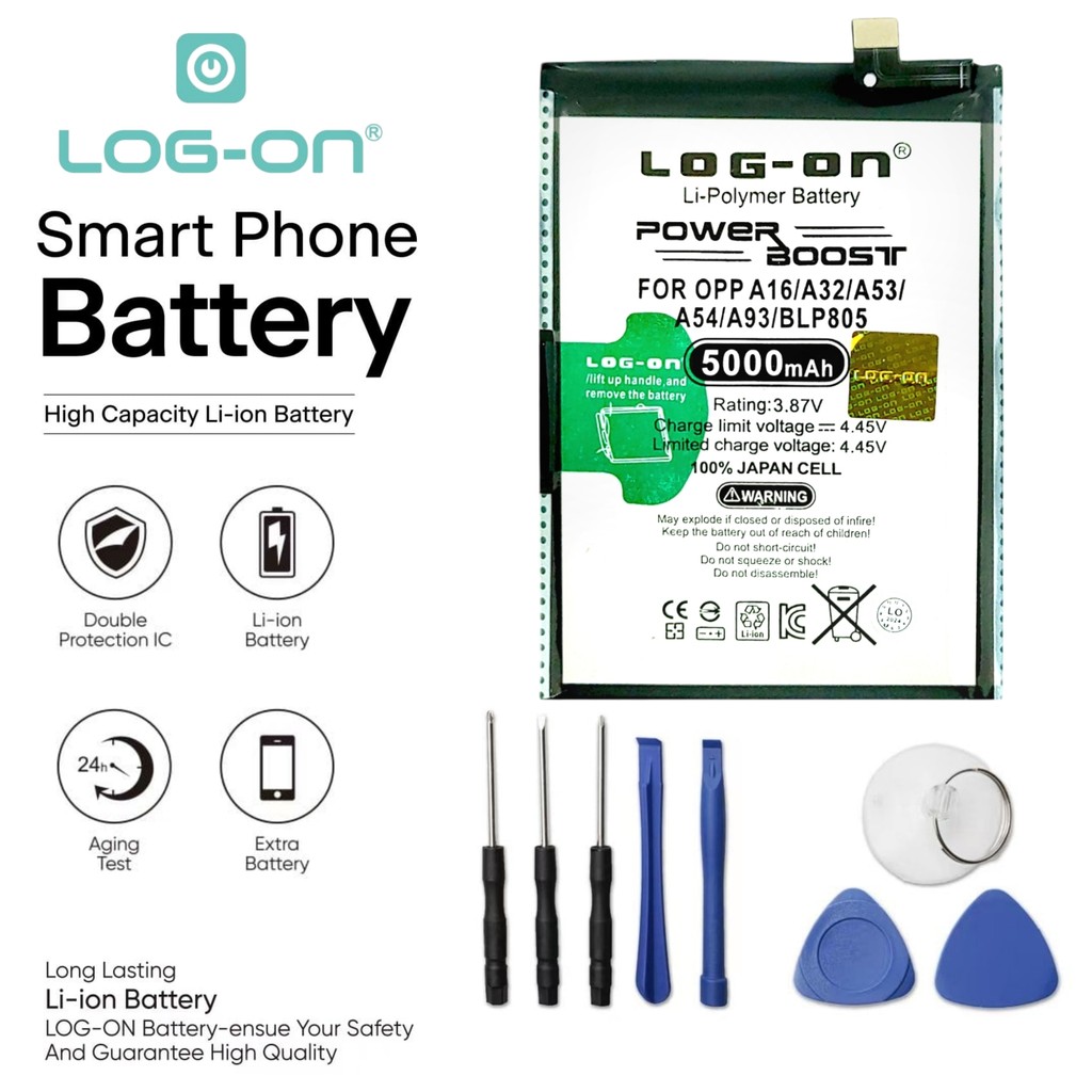 Jual Log On - BLP-805 Oppo A16 / A32 2020 / A33 / A53 / A54 / A93 ...