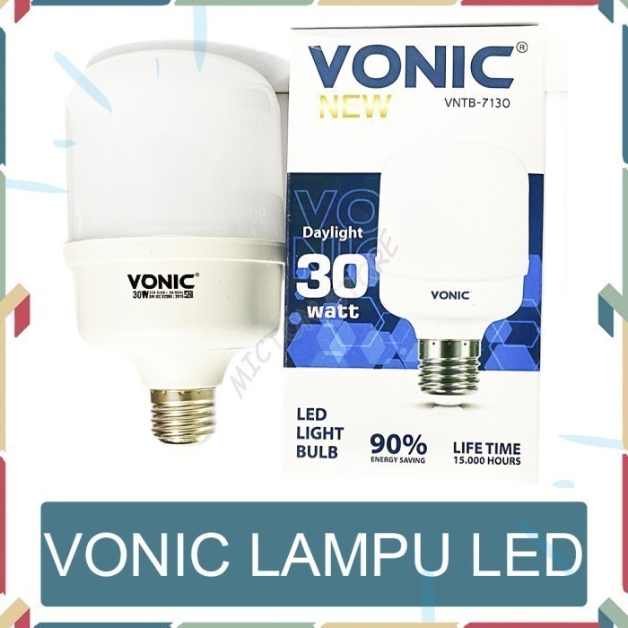 Jual BEZTON VONIC Lampu LED Bulb Kapsul Warna Putih Daylight Murah 30 ...