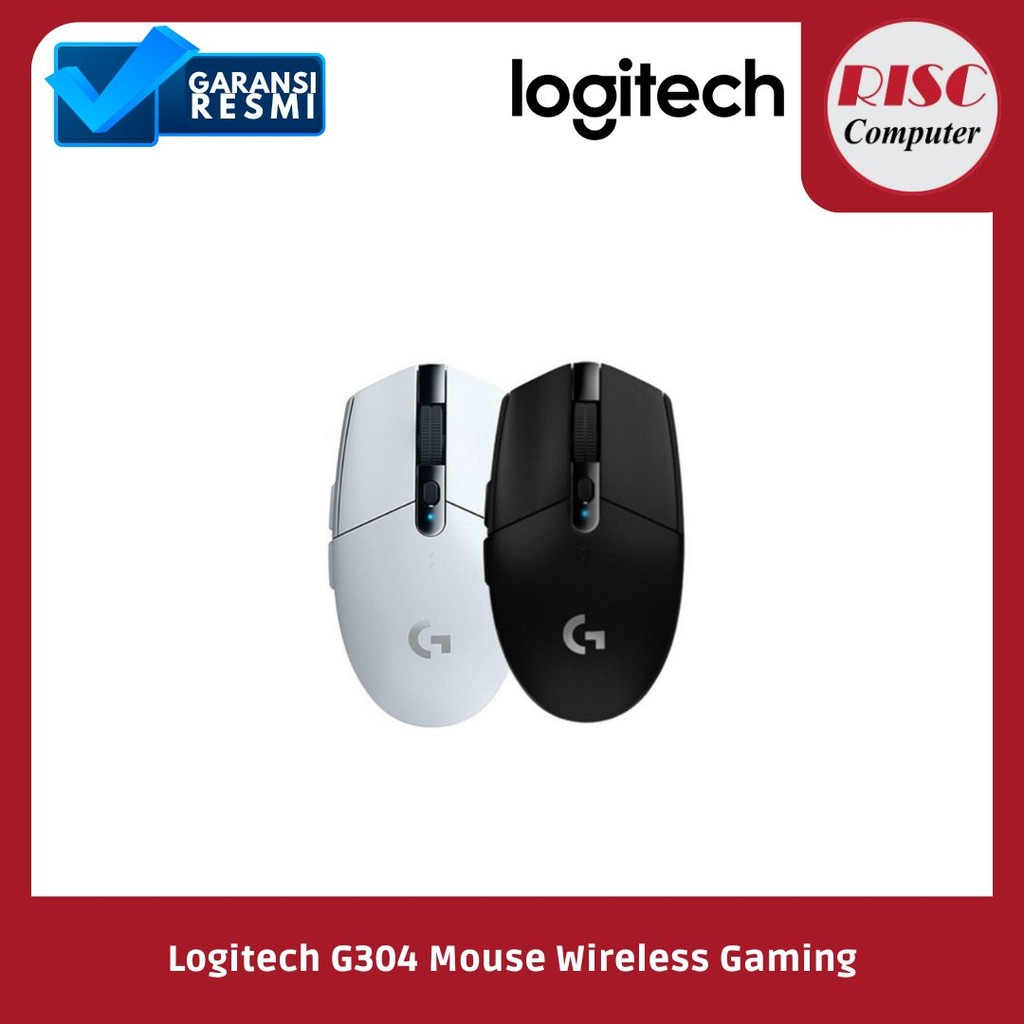 Jual Logitech G304 Lightspeed Mouse Gaming Wireless Sensor 12K DPI ...