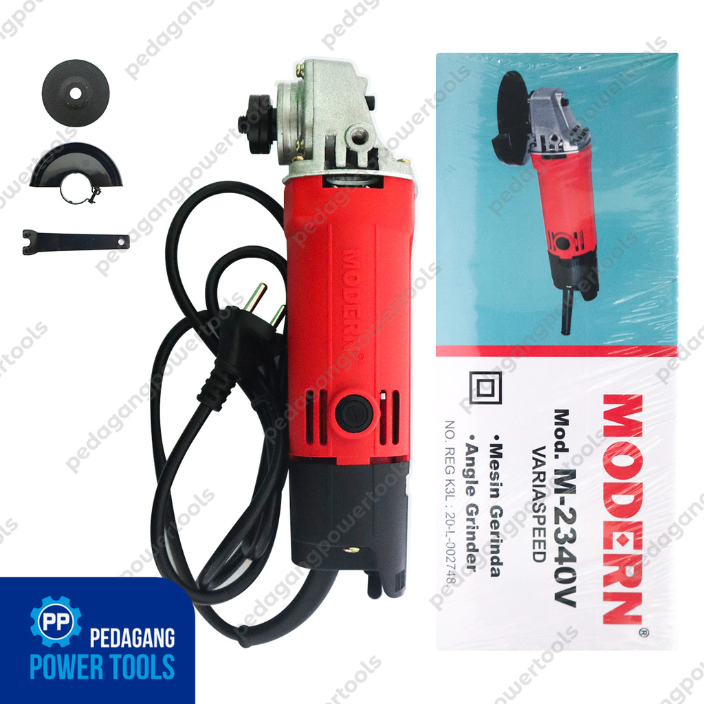 Jual MODERN M-2340V Mesin Gerinda Listrik 4" Variable Speed Angle ...
