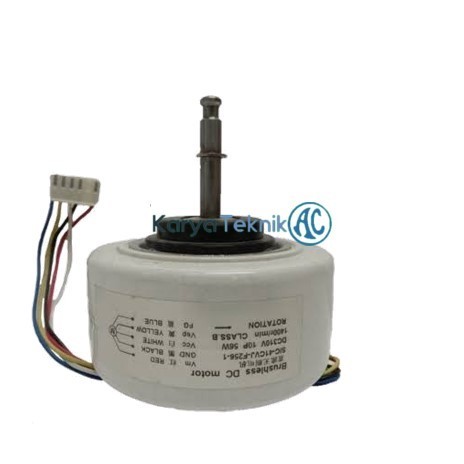 Jual Dinamo Motor Fan Ac Mitsubishi 2Pk 2 Pk Arus DC 56Watt 5 Kabel Ori ...