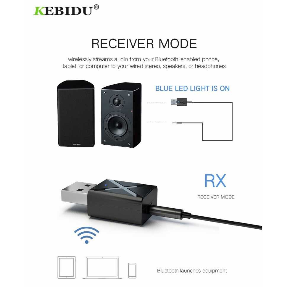 Jual Kebidu USB Dongle HiFi Audio Transmitter & Receiver Bluetooth 5.0 ...