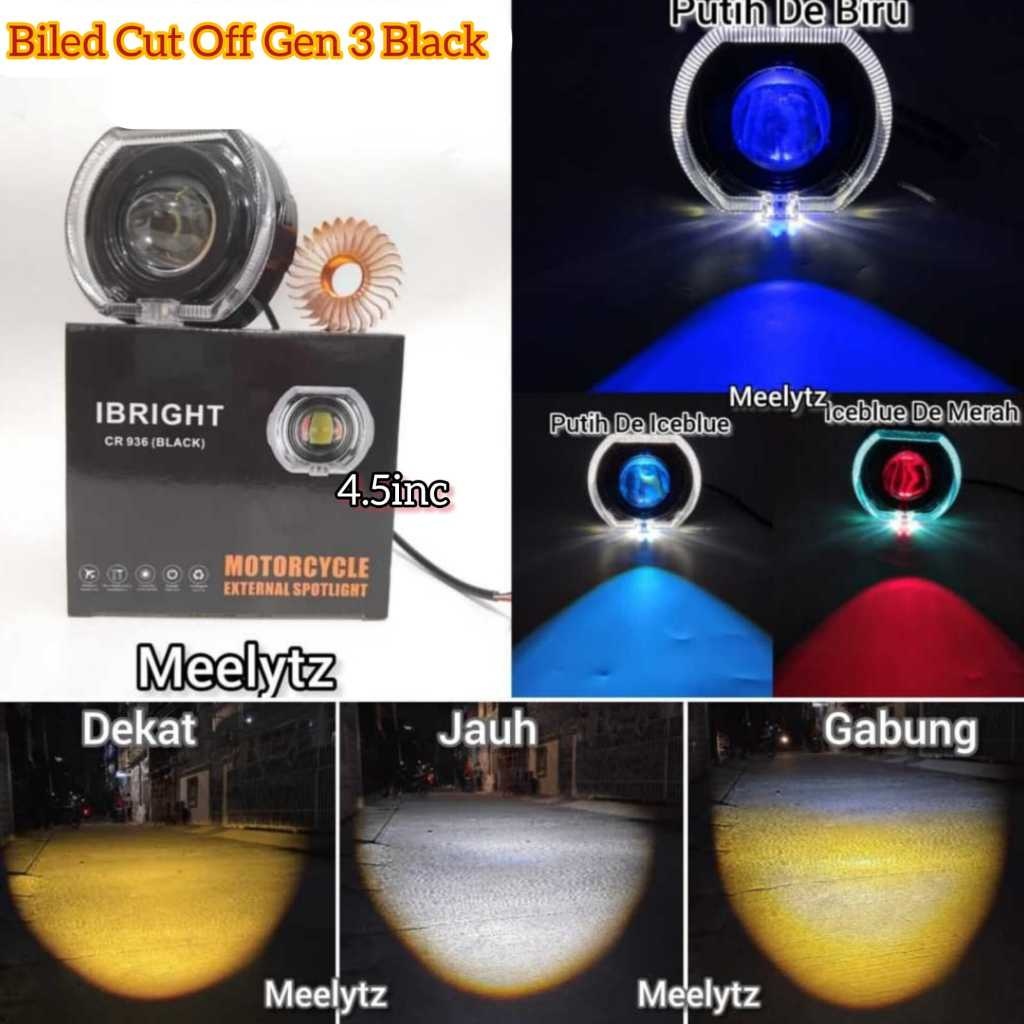 Jual FG45RD IBRIGHT - Projie Biled Cut Off Gen3 body Black CR 936 Body ...