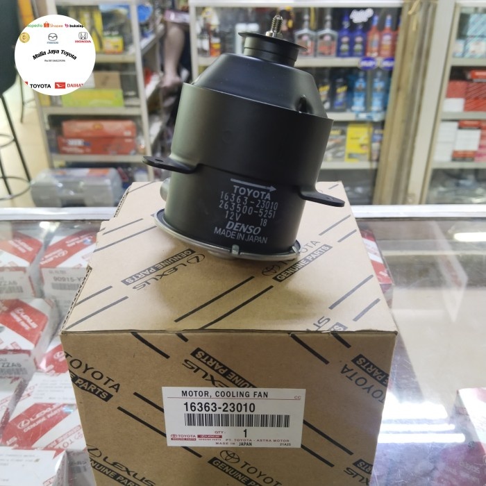 Jual Motor Cooling Fan Motor Fan Alphard ANH10 Camry Harrier 16363 ...