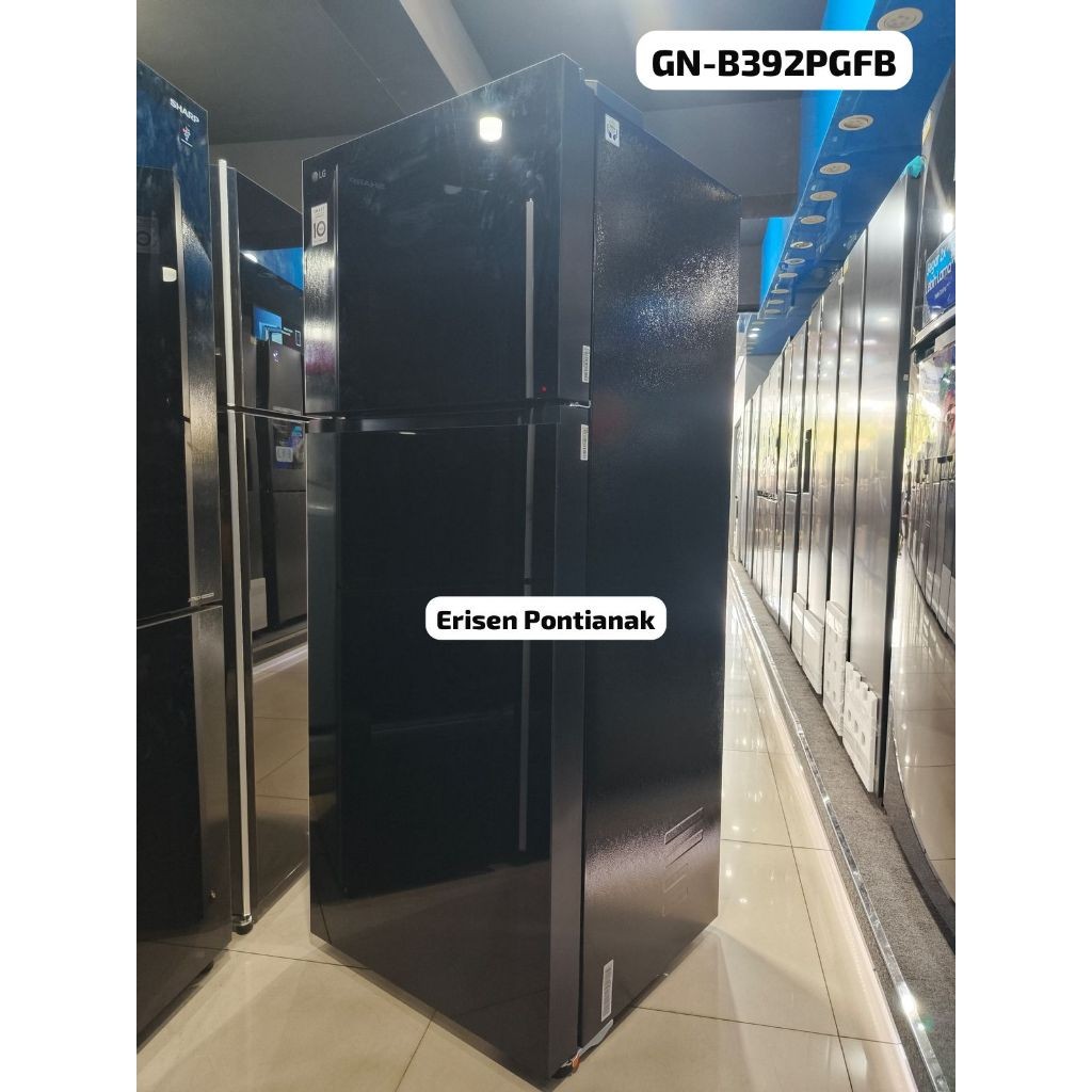Jual Kulkas LG 2 pintu GN-B392PGFB / GNB392PGFB / B 392 PGFB Garansi RESMI LG | Shopee Indonesia