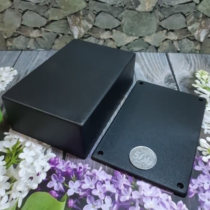 Jual box hitam kotak hitam universal arduino enclosure x5 14,5 x 9,5 x ...