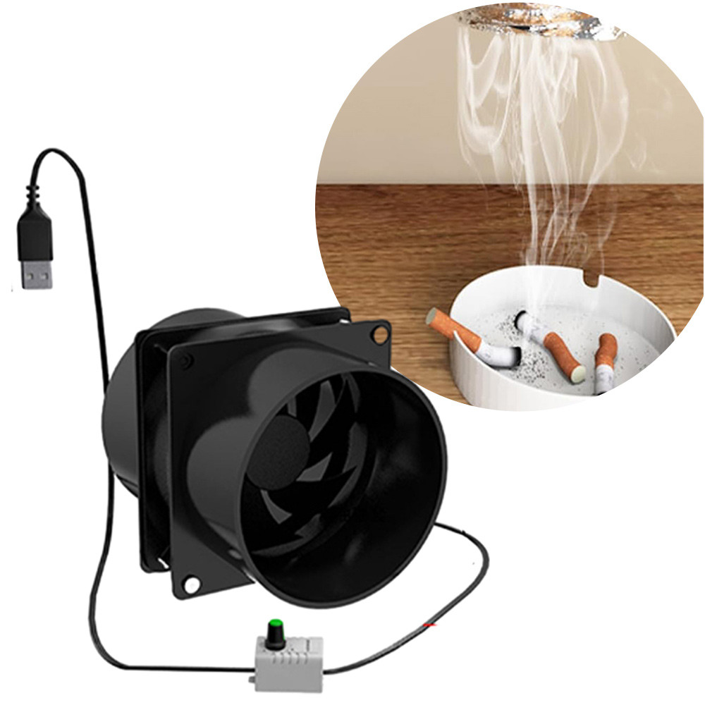 Jual Small USB Extractor Hood Portable Hood Smoke Absorber Installation ...