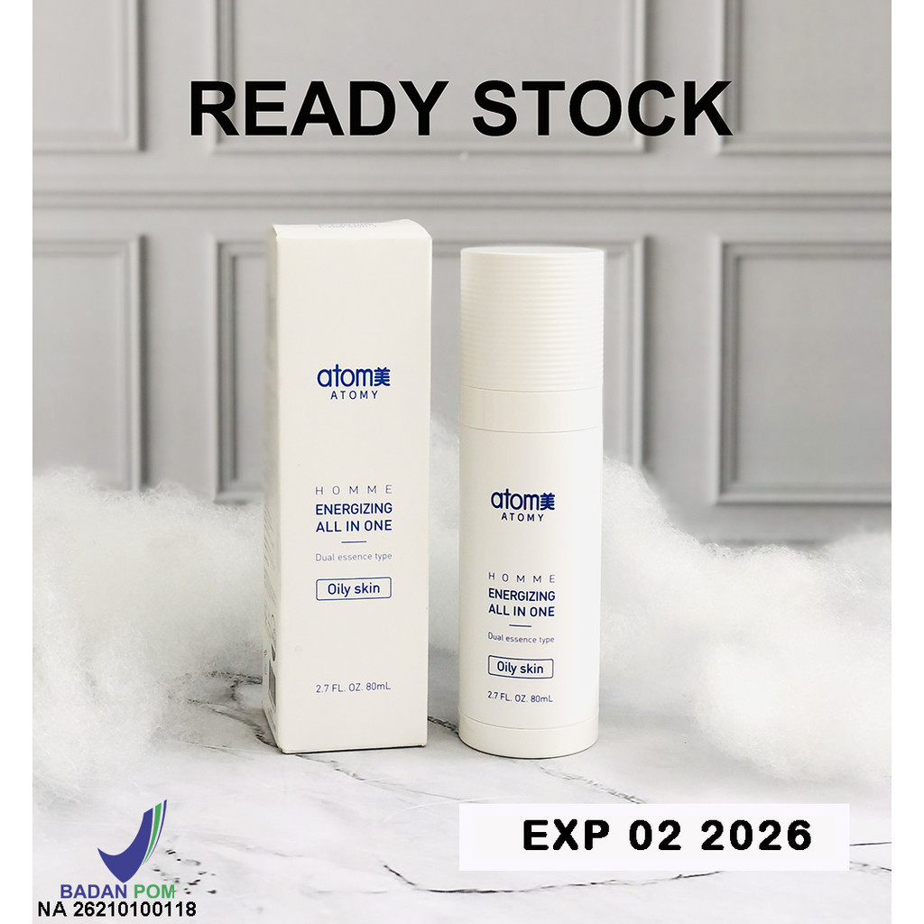 Jual Atomy Homme Energizing All In One Serum Untuk Pria | homme serum ...