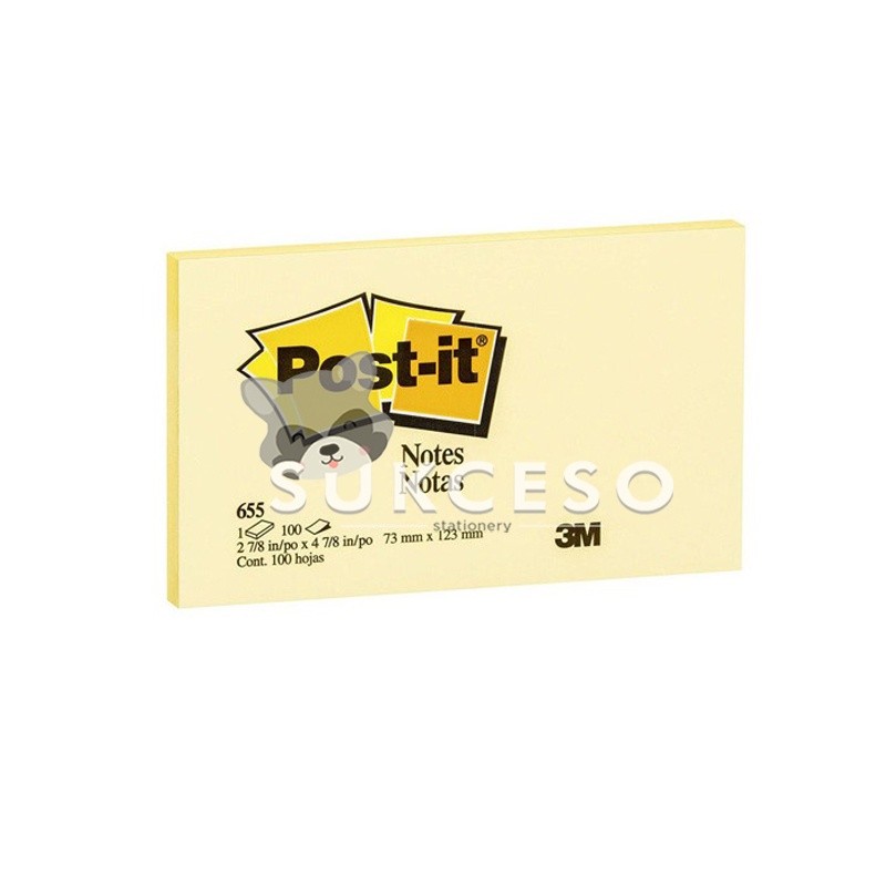 Jual 3M Post It Sticky Notes Memo 655 / Memo Sticky Notes | Shopee ...
