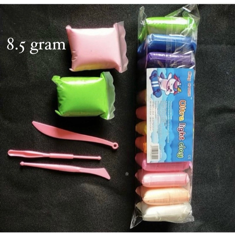 Jual MOMOACC- Polymer Clay Import 12 Warna - Plastisin Lilin Mainan ...