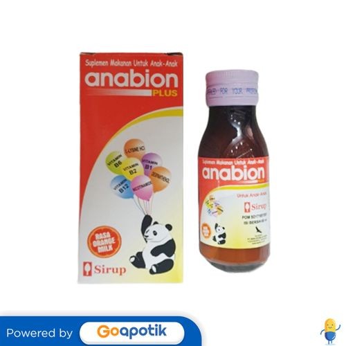 Jual Anabion Plus Syrup Isi 60 Ml Botol | Shopee Indonesia