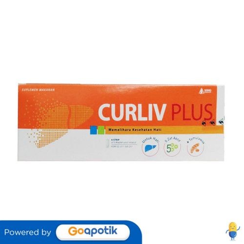Jual Curliv Plus Box 60 Kaplet | Shopee Indonesia