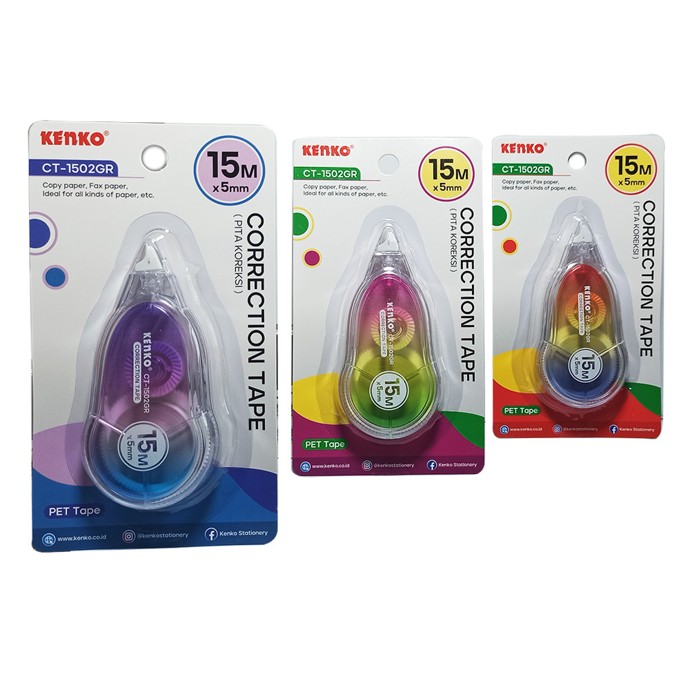 Jual Kenko - Correction Tape CT-1502GR - Pcs | Shopee Indonesia