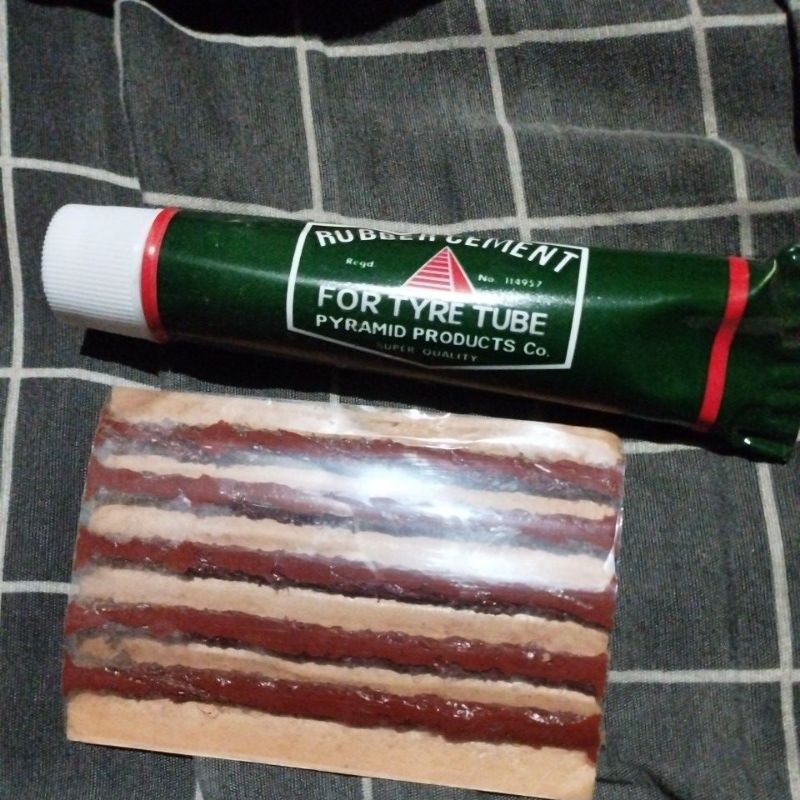 Jual lem karet Tambal ban dan lem cacing tubles lem tip top free karet ...