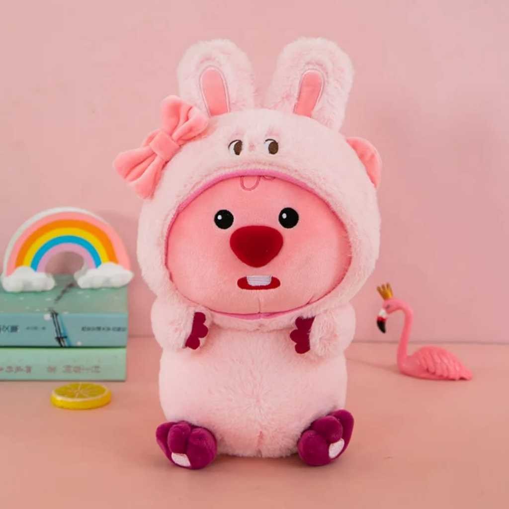 Jual 30CM Boneka Loopy Lucu pakai Kostum Bunny Plush toys doll Lembut ...