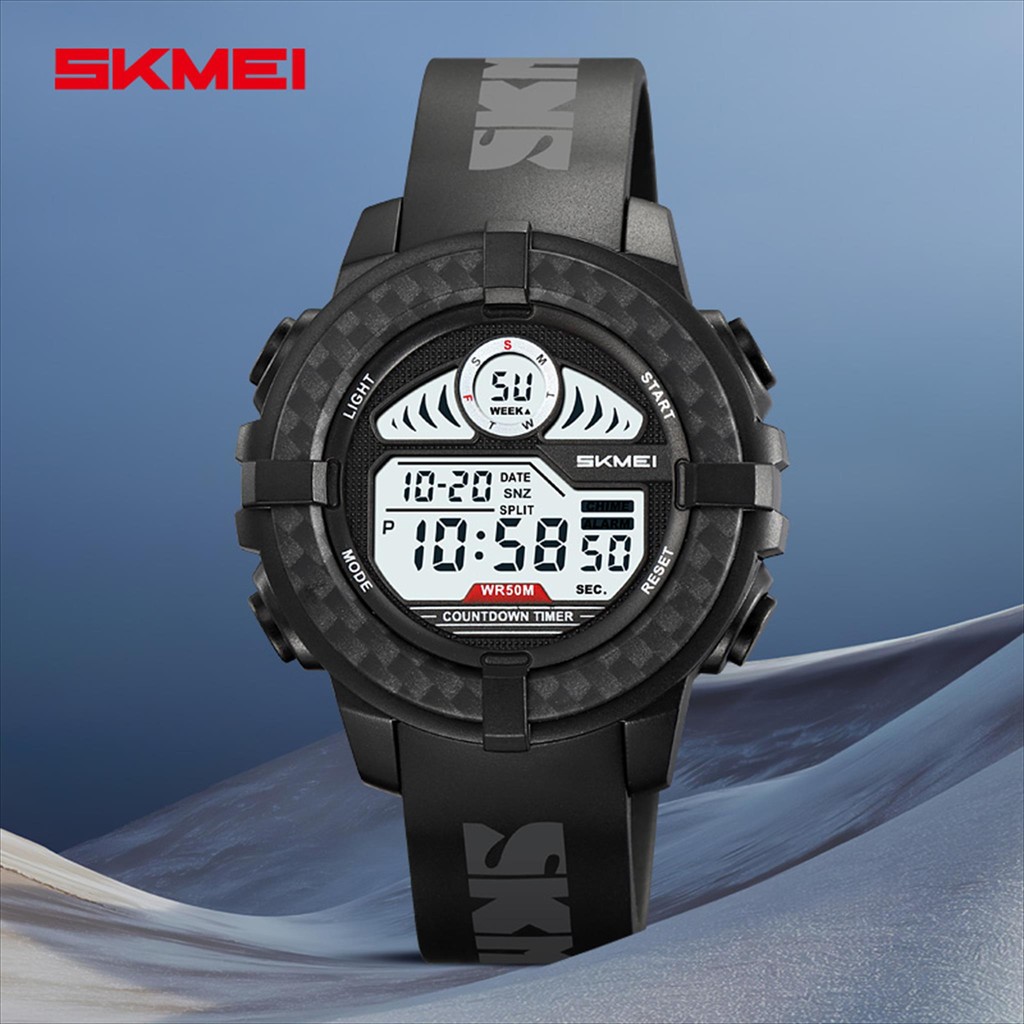 Jual Jam Tangan Pria SKMEI 2130 Rubber Digital Water Resist | Shopee ...