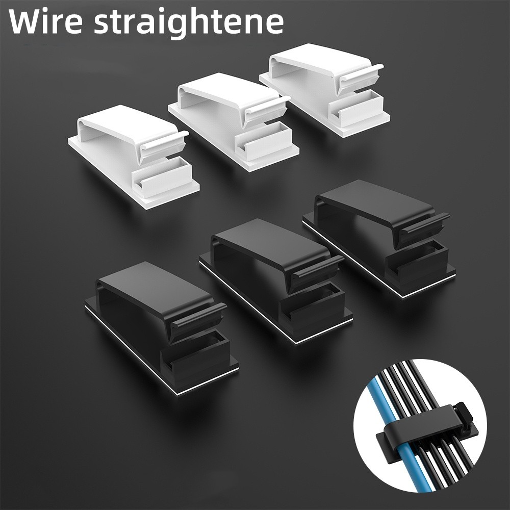 Jual 10pcs Adhesive Wire Organizer USB Cable Holder Cord Management ...