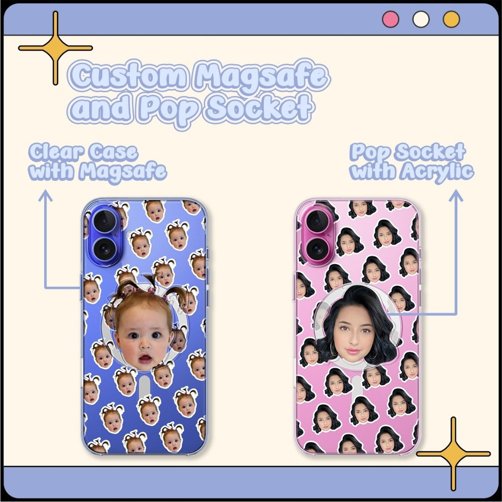 Jual [1 SET] Magsafe Wireless Printing CUSTOM FOTO Case For Samsung a15 ...