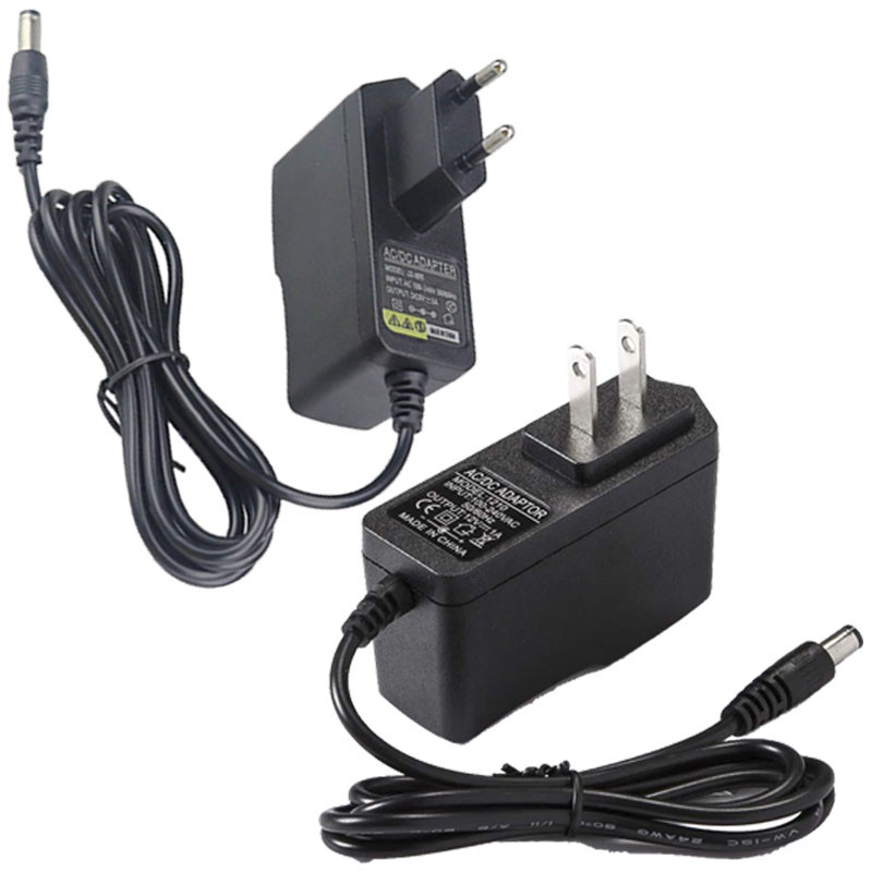 Jual American Euro 100-240V LED Strip AC to DC Power Adapter Supply ...