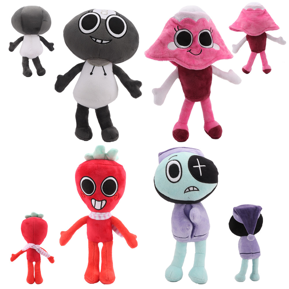 Jual Cartoon Anime Exquisite Plush Toy Sprout Brightney Toodles Astro ...