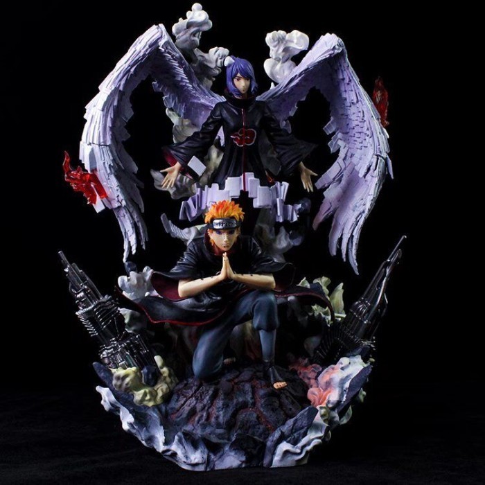 Jual Action FIgure Konan and Pain Akatsuki Bond Peace action figure ...