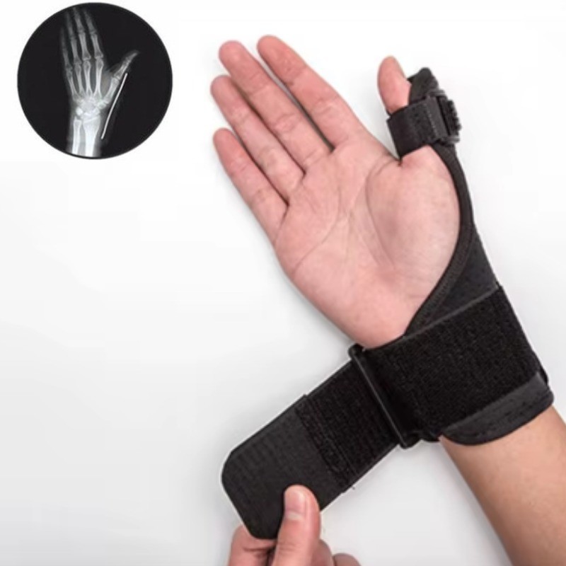 Jual thumb finger wrist splint corrector with SPRING STEEL / korektor ...