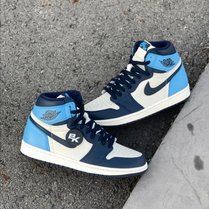 Jual AIR JORDAN 1 HIGH OBSIDIAN | Shopee Indonesia