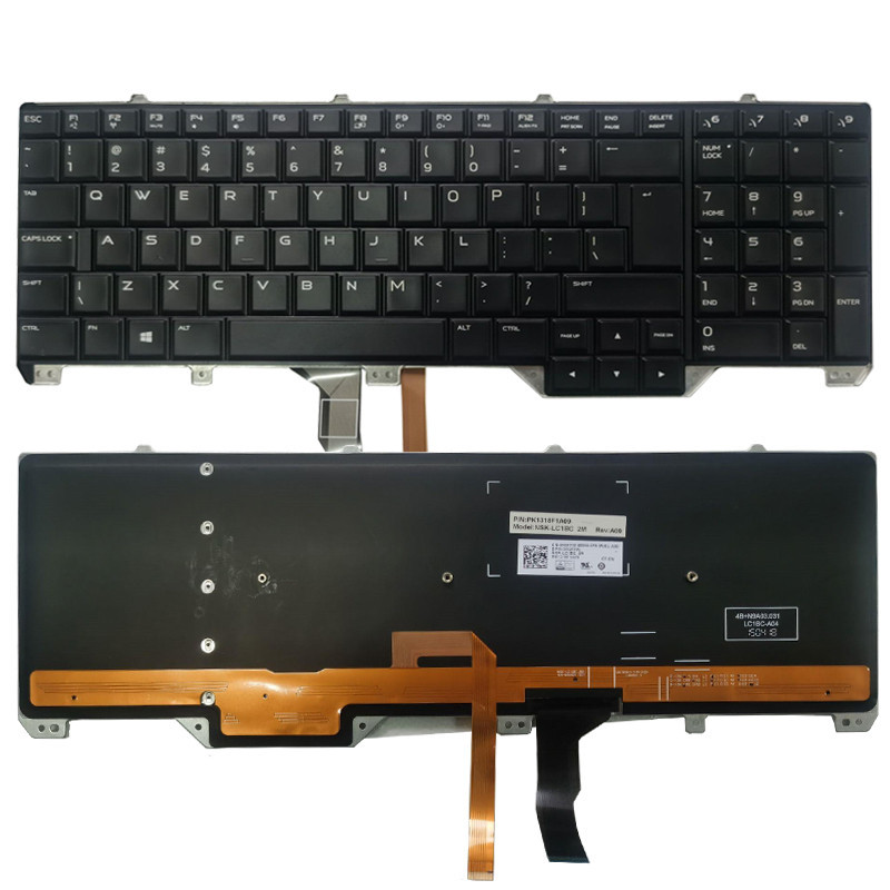 Jual PREORDER New Laptop UI Keyboard For DELL Alienware 17 R2 & 17 R3 ...
