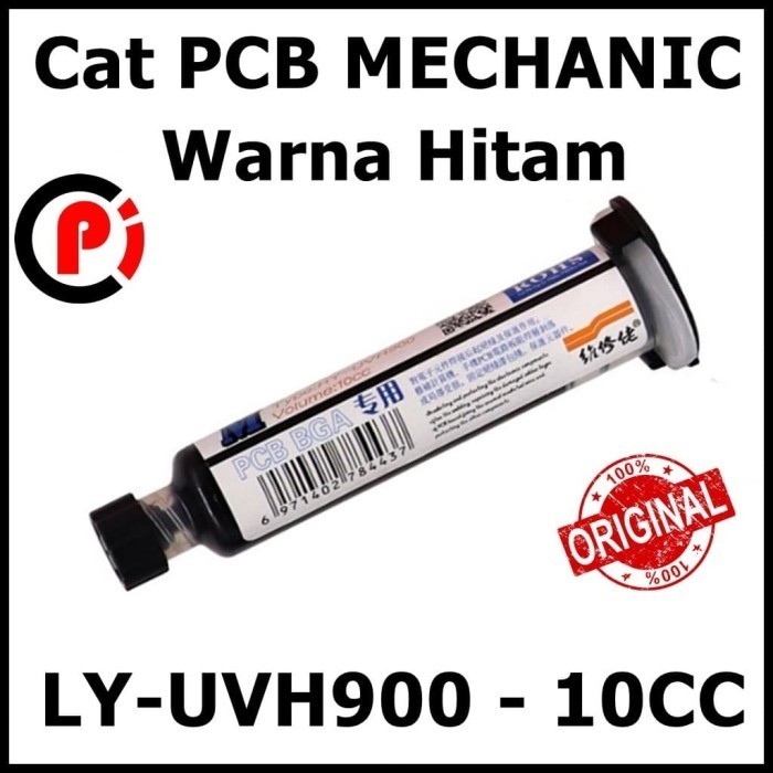 Jual Original Mechanic UV Curable Mask Cat PCB Oil Warna Hitam Black ...