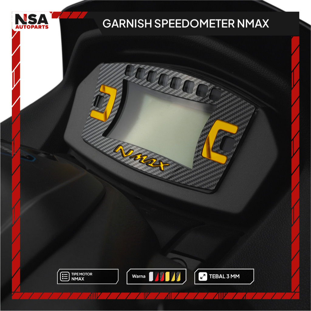Jual GARNISH SPEEDOMETER NMAX 2022-2023 BAHAN AKRILIK BUKAN STIKER ...