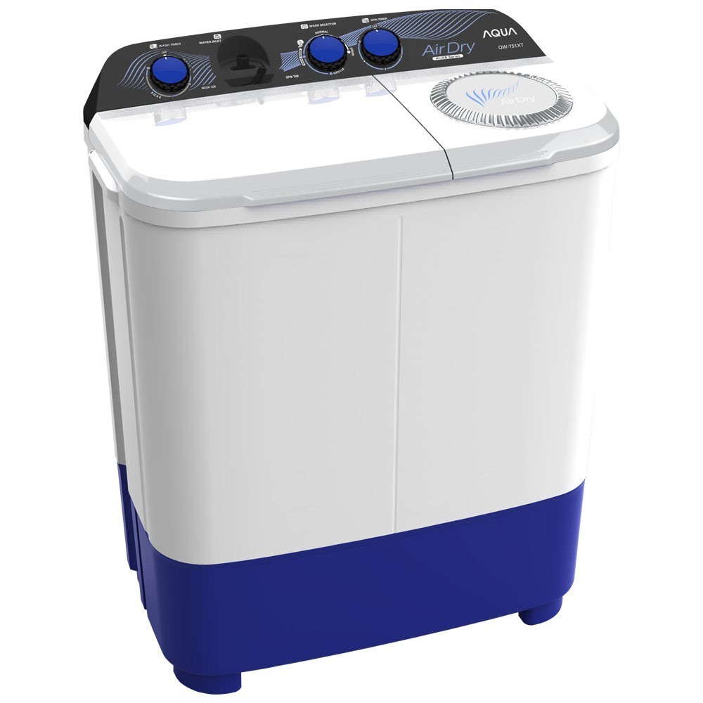 Jual Mesin Cuci / Washing Machine AQUA QW-851XT 8kg ORIGINAL | Shopee ...