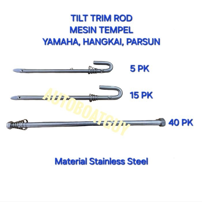 Jual Tilt Rod Mesin Tempel Cocok untuk Yamaha Parsun Hangkai Dll ...