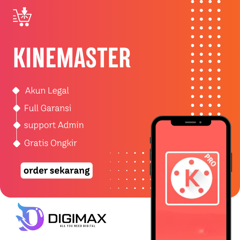 Jual Kinemaster Lifetime Ai Video Editor Tanpa Watermark [IOS/Android ...