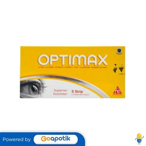 Jual Optimax Box 30 Kaplet / Suplemen Kesehatan Mata | Shopee Indonesia