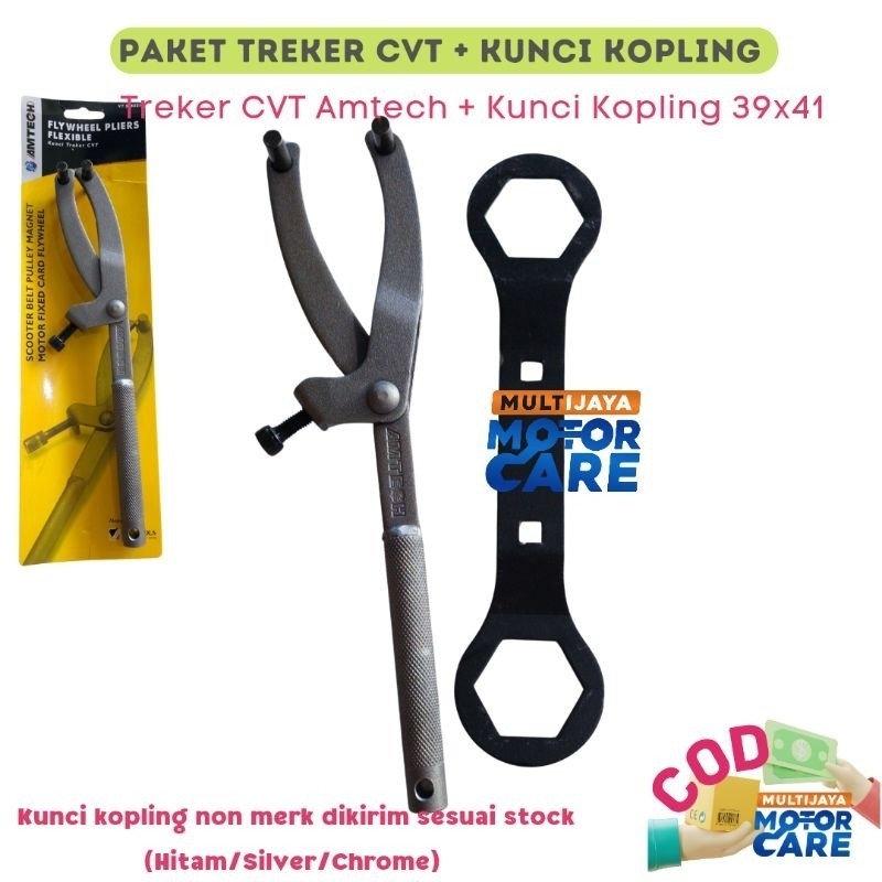 Jual Treker CVT Flywheel Kunci Mur Kopling 39 41 Tahanan CVT Coupling ...