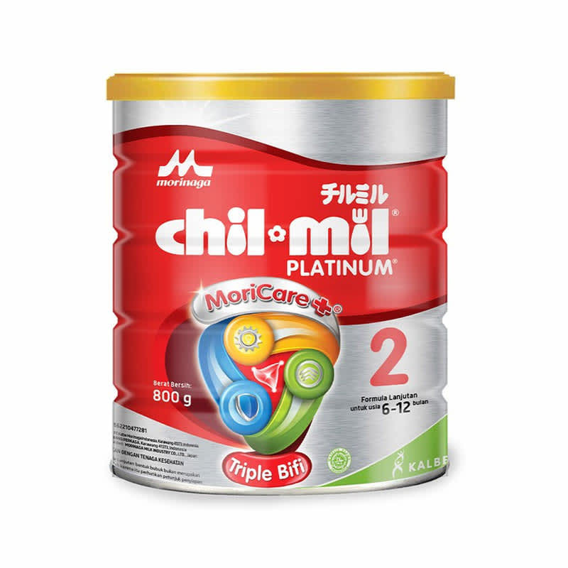 Jual MORINAGA CHIL MIL PLATINUM TAHAP 2 - 800 GR/ SUSU FORMULA CHILMIL ...