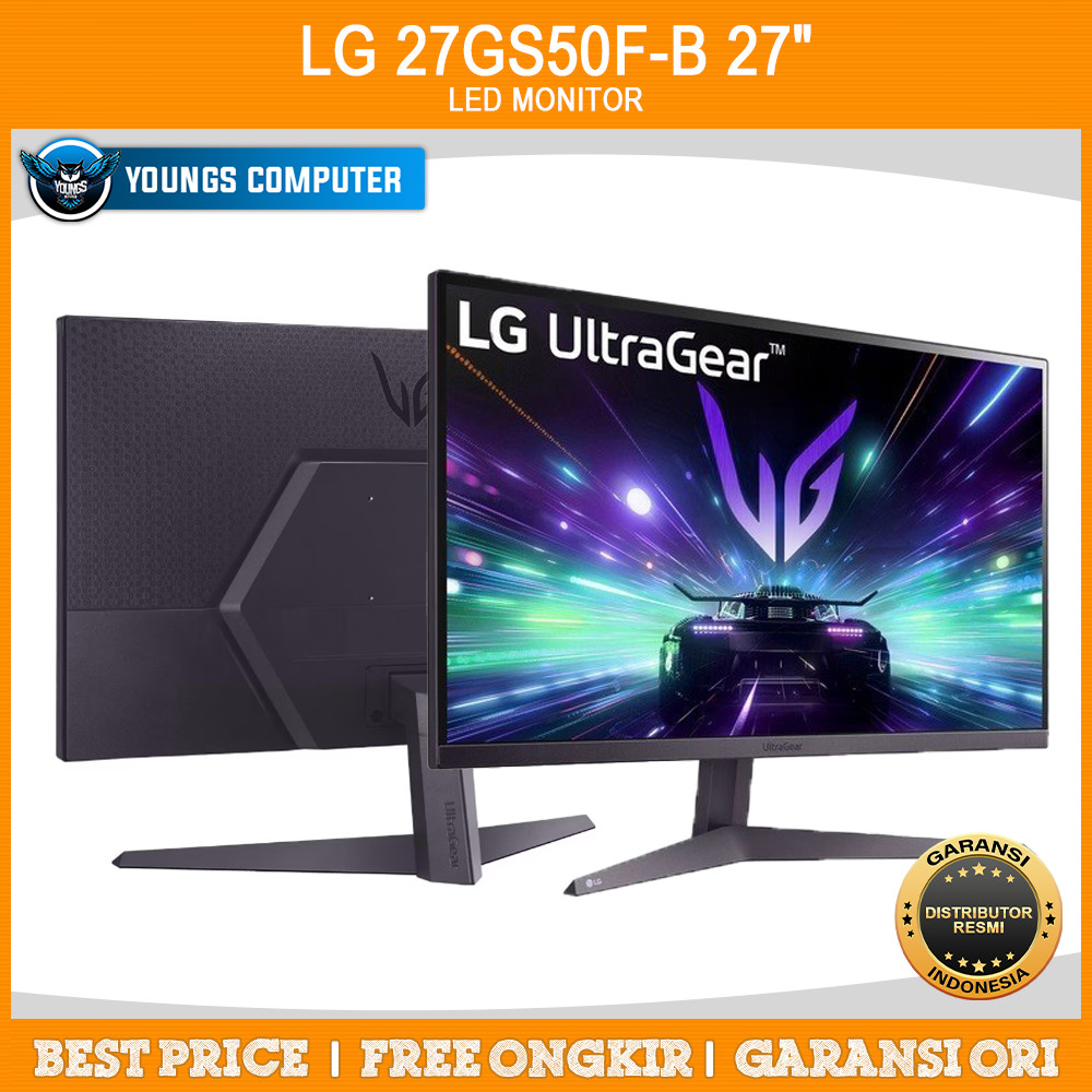 Jual LED LG 27GS50F-B 27" FHD 180Hz UltraGear Gaming Monitor | Shopee ...