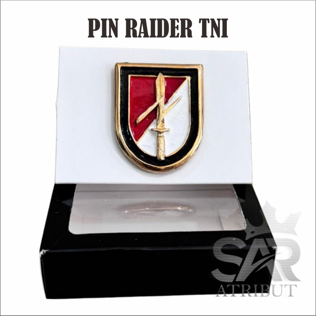 Jual PIN BREVET TNI PIN EMBLEM BARET RAIDER PREMIUM ATRIBUT BAHAN LOGAM ...
