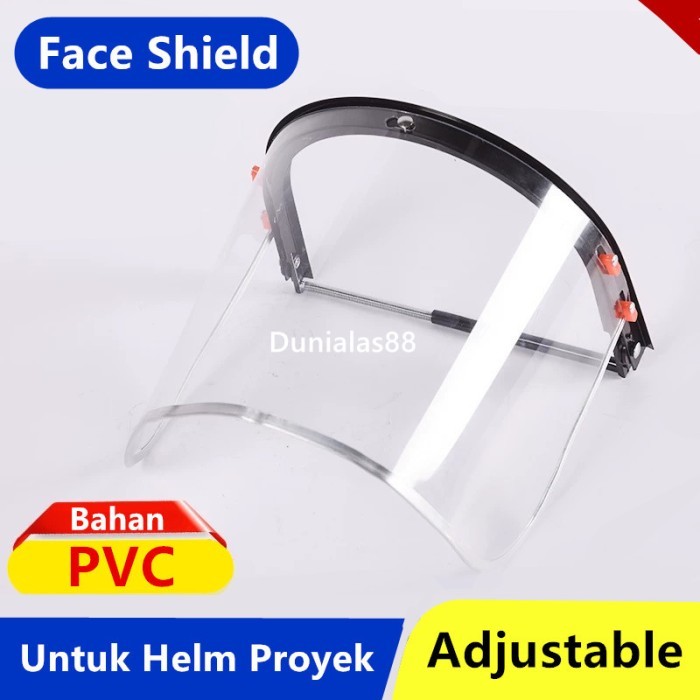 Jual Face Shield Bening Welding Safety Face Shield Visor Transparant ...