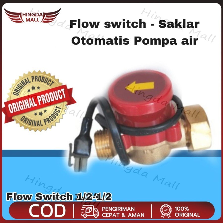 Jual (Dikirim Dari Jakarta)1/2" Water Flow Switch Otomatis Pompa ...