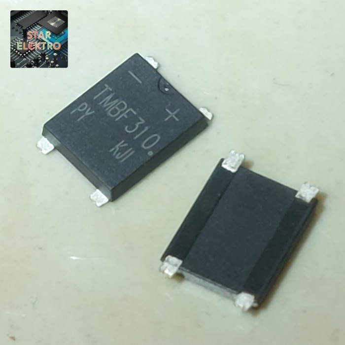Jual 2 Buah 2Pcs TMBF310 Sop-4 SMD Dioda Bridge 3A 1000V Modul LCD ...
