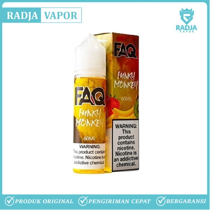 Jual FAQ Funky Monkey 60ML by EJM - 100% Authentic USA Liquid Funky ...