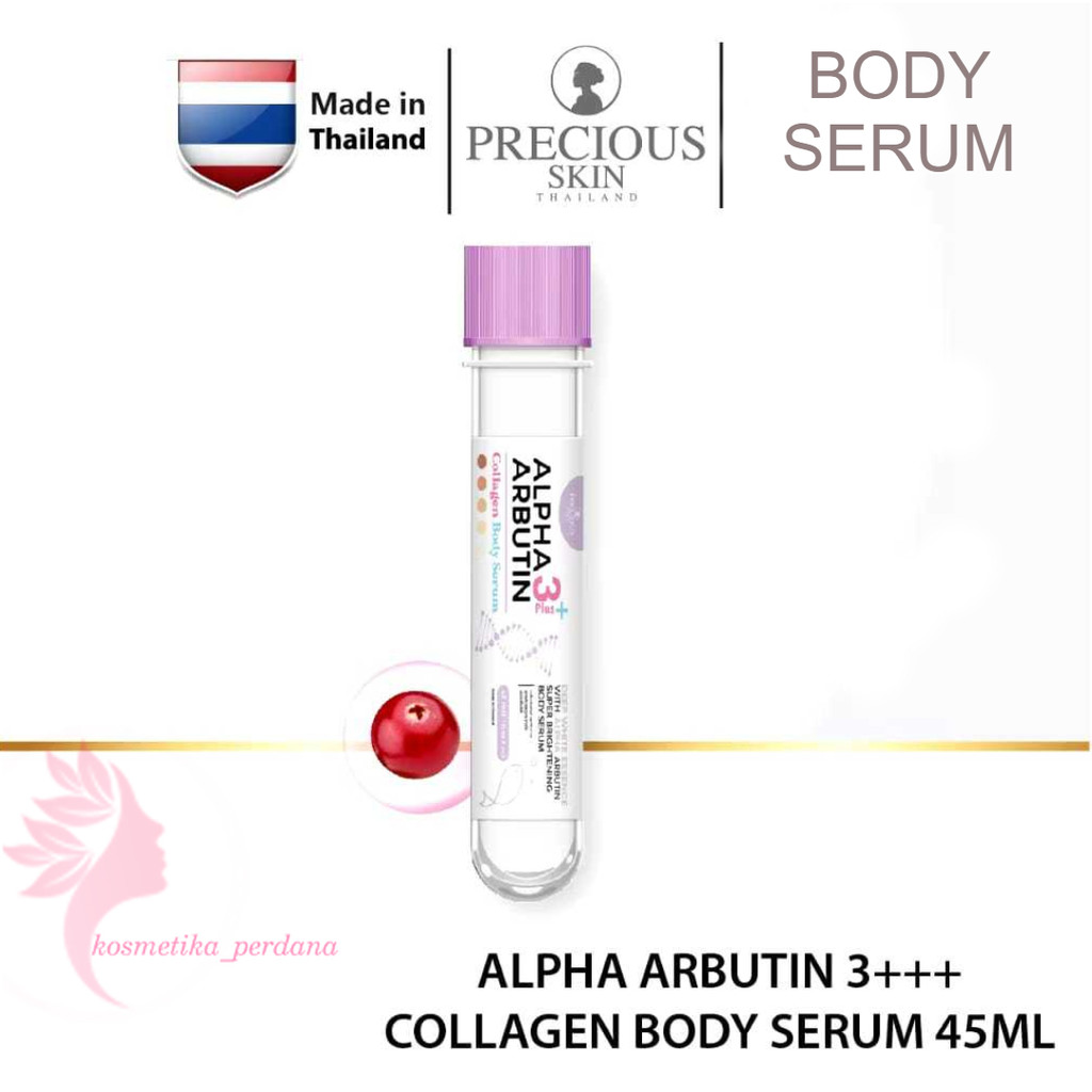 Jual Precious Skin Thailand Alpha Arbutin 3Plus 10x Whitening Booster Collagen Body Serum 45ml ...